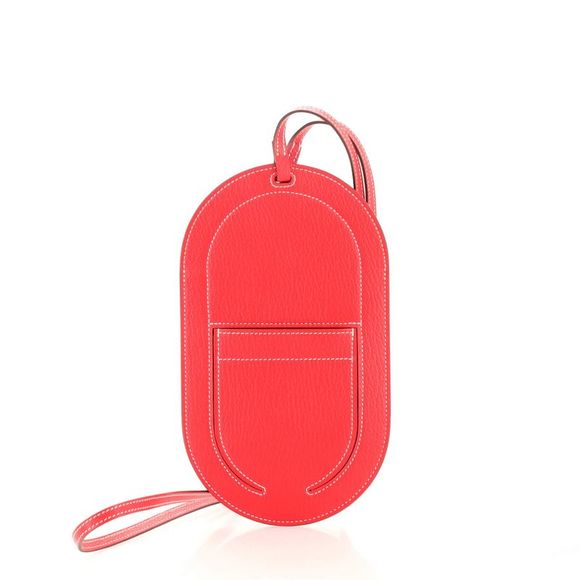 Hermes | Accessories | Hermes Intheloop Phone To Go Case Leather Gm Red ...